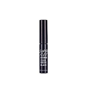 KISS i-Envy Super Flex Brush Eyelash Adhesive Rubber Type Black 0.176 oz KPEG07