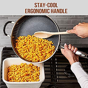 Copper Chef Titan Fry Pans, 9.5 inch with 8 inch, stainless-steel