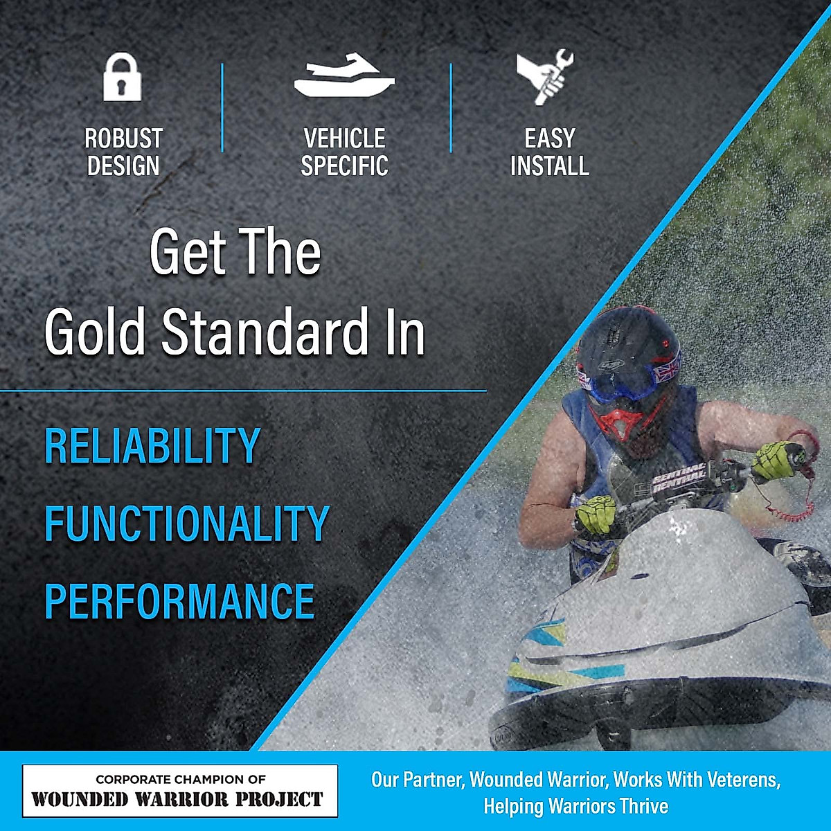 QFS OEM In-Tank Fuel Pump Replacement for Kawasaki STX-15F, Ultra 250X, Ultra 260LX, Ultra 260X, Ultra 300LX, Ultra 300X, Ultra 310LX, Ultra 310R, Ultra 310X, Ultra LX, 2007-2022