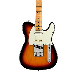 Fender Player Plus Nashville Telecaster Electric Guitar, with 2-Year Warranty, 3-Color Sunburst, Maple Fingerboard