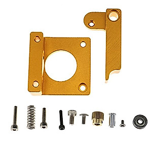 MK8 Extruder Aluminum Frame Block Kit Reprap Filament Wire Feeder Right Hand DIY Kit Fit Compatible with 3D Printer