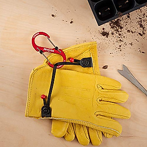 Nite Ize LSBA4-10-R6 S-Biner SlideLock Dual Locking Carabiner, Size #4, Red