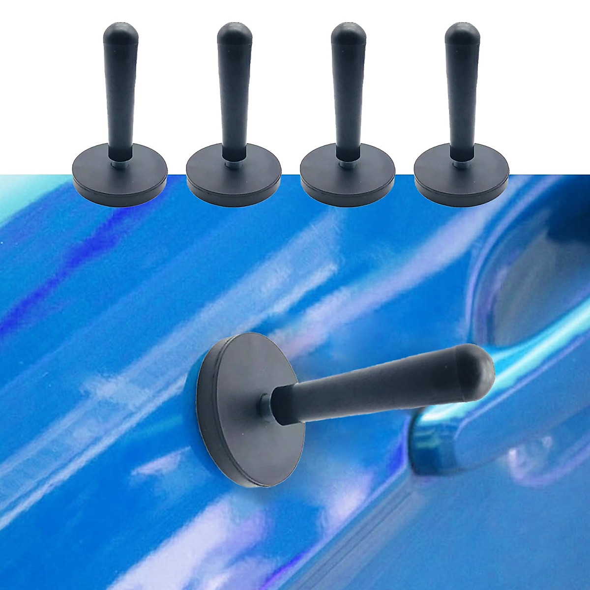 4PCS Vinyl Wrap Magnets for Cars, Car Vinyl Wrap Film Gripper Holder,Car Vinyl Gripper Brackets,Car Vinyl Wrap Gripper Magnet Holder for Keeping The Vinyl Film Fixed