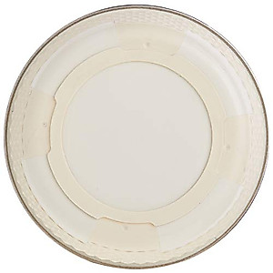 PetRageous 16010 Kona Stainless Steel Non-Slip Dishwasher-Safe Dog Bowl 3.75-Cup 6.75-Inch Diameter 2.5-Inch Tall for Medium and Large Dogs and Cats, White