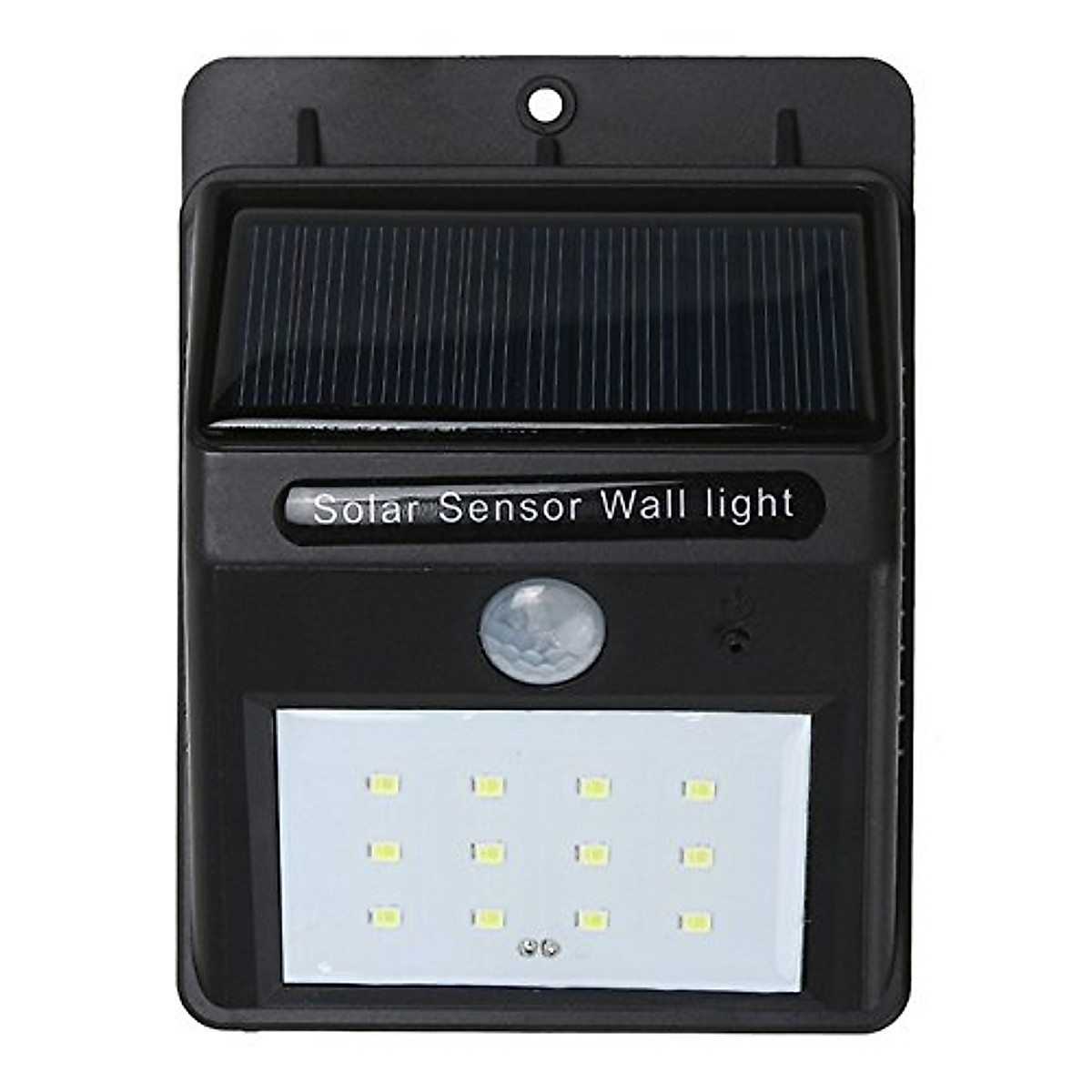 124784 : LED Solar Power PIR Motion Sensor Wall Light 20 LED Outdoor Waterproof Street Yard Path Home Garden Security Lamp Energy Saving