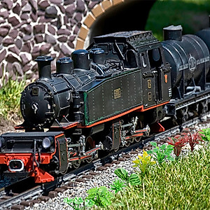 FOIMAS 100pcs Mini Model Plant Miniature Model Tree Flower Green Shrub for Fairy Garden Diorama Train Scenery Railway Sand Architecture Model Craft Supply