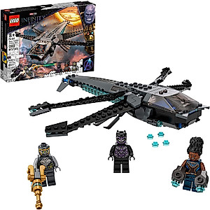 LEGO Marvel Black Panther Dragon Flyer 76186 Building Kit Toy; Create The Final Battle Scene from Avengers: Endgame; New 2021 (202 Pieces)