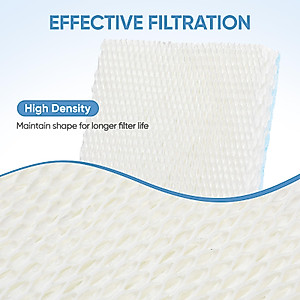 LBLVBNEWD HFT600 6 Pack Humidifier Wicking Filter T Replcement Compatible with Honeywell HEV615 HEV620 Humidifier, Compared to Part HFT600T HFT600PDQ Wicking Filter, Blue