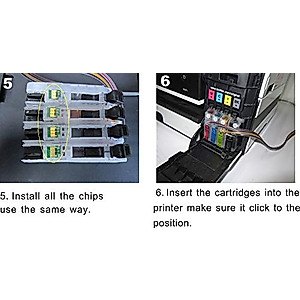 UniPrint CISS Continuous Ink Supply System LC203 Compatible for Brother MFC-J460DW J480DW J485DW J680DW J880DW J885DW