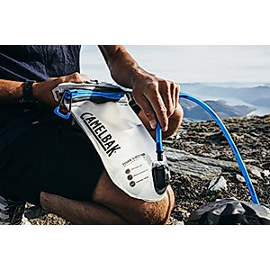 CamelBak Zephyr Limited Edition Run Vest with 2L Fusion Hydration Bladder - Heather Grey/Racing Red