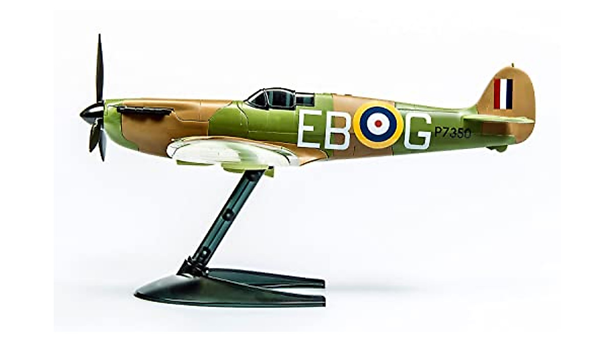 Airfix Supermarine Spitfire Model Kit - Quickbuild, No Glue Needed