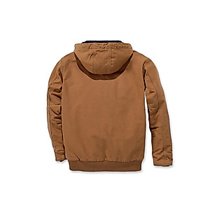 Carhartt mens Active Jacket J130 (Regular and Big & Tall Sizes) Work Utility Outerwear, Carhartt Brown, X-Large US