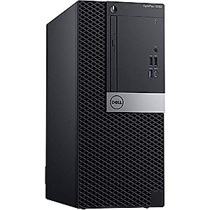Dell OptiPlex 5060 Tower Desktop Business Computer with Intel Core i5-8500 3.0GHz 6-core CPU, 8GB RAM, 256GB SSD, Windows 10 Professional (Renewed)