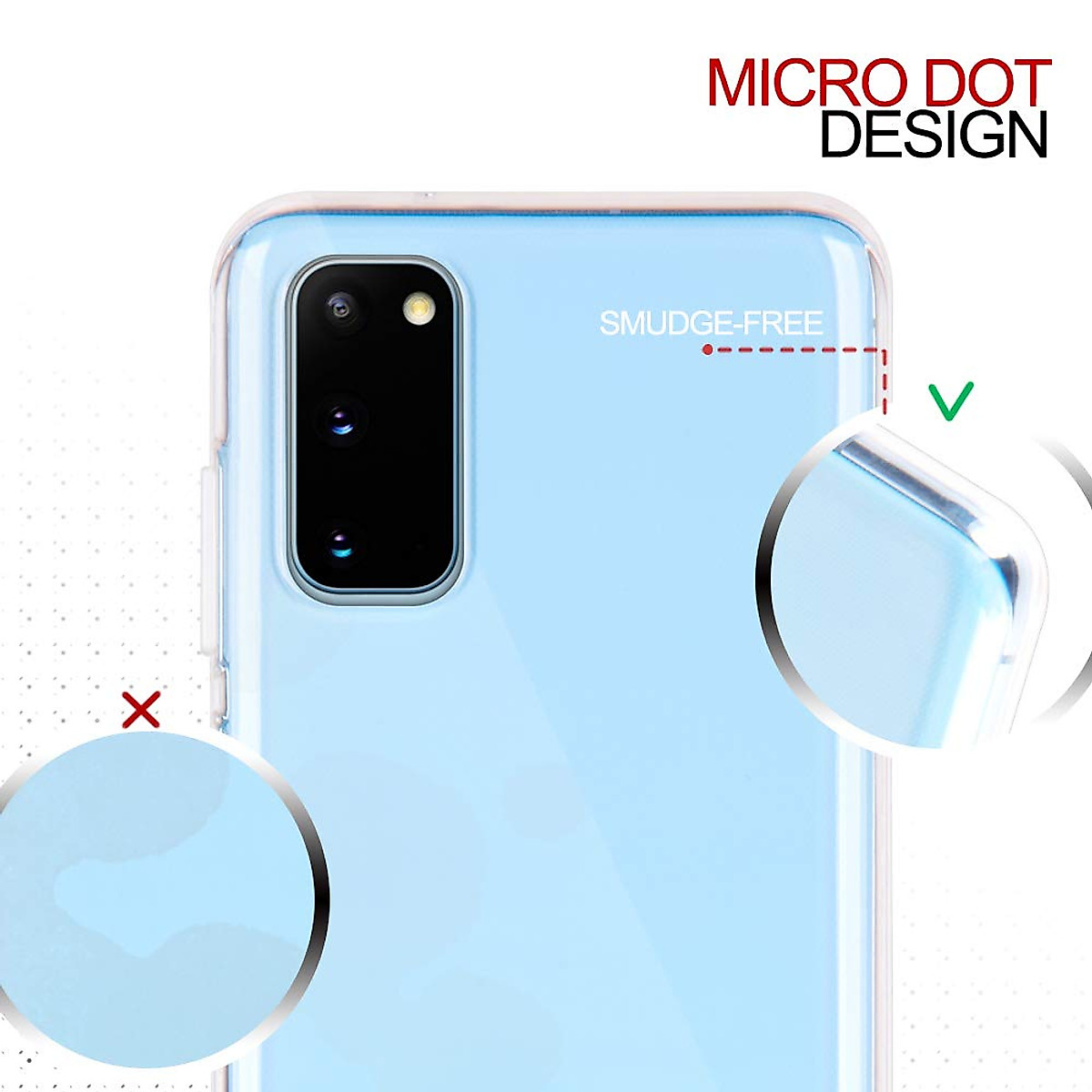 GOOSPERY Clear Jelly for Samsung Galaxy S20 Case (2020) Slim Thin Rubber TPU Case - Clear