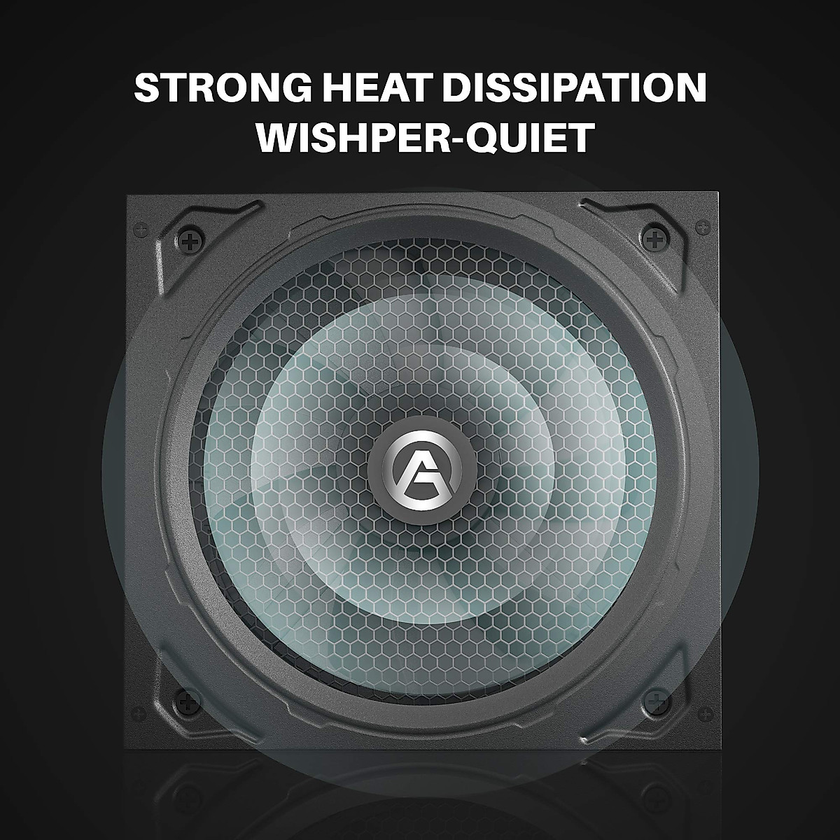 Power Supply 850W Fully Modular 80Plus Gold Certified PSU (ARESGAME, AGK850)