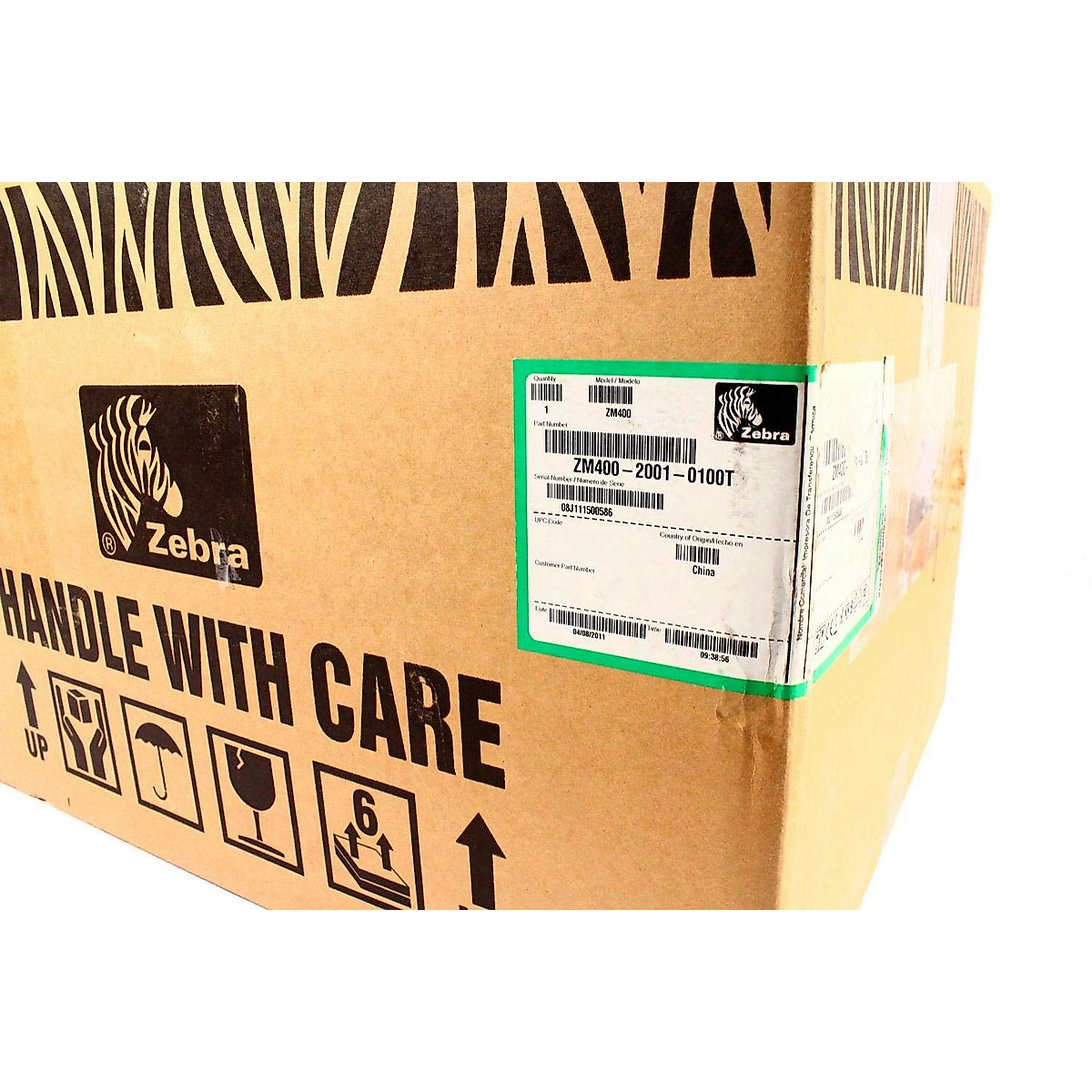 Zebra ZM400 Thermal Barcode Printer Parallel/Serial/USB/ENet ZM400-2001-0100T (Renewed)