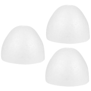 Garneck 3 pcs Cake Model Cake Decorating Round Cake Pans Wedding Decor Cake Dummies Trays Decorative Sports Decor Flower Decorations Athletic Dress Dome Template
