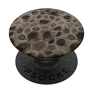 Petoskey Stone- Michigan PopSockets PopGrip: Swappable Grip for Phones & Tablets