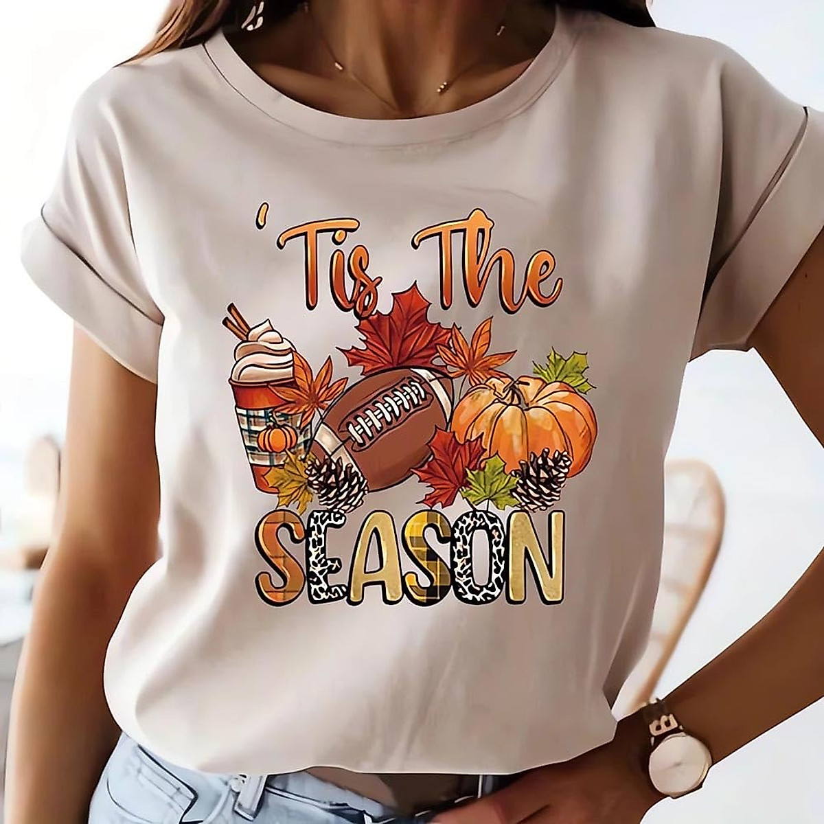 4pcs Pumpkin Maple Leaf Love Iron On Decals Fall Thanksgiving Letter Pattern DIY Iron On Patches Heat Transfer Stickers for Clothing T-Shirt Coat Bag Pillowcase Backpacks Decoration Appliques