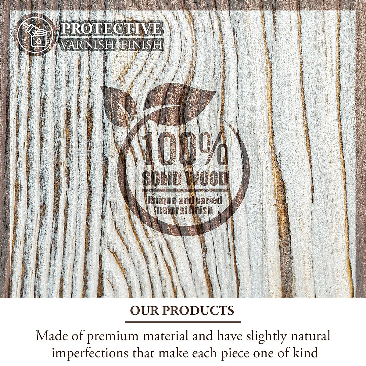 MyGift 4 Tier Shabby White Washed Solid Wood and Matte Black Metal Bathroom Corner Standing Shelf, Decorative Bath Storage Shelving Stand