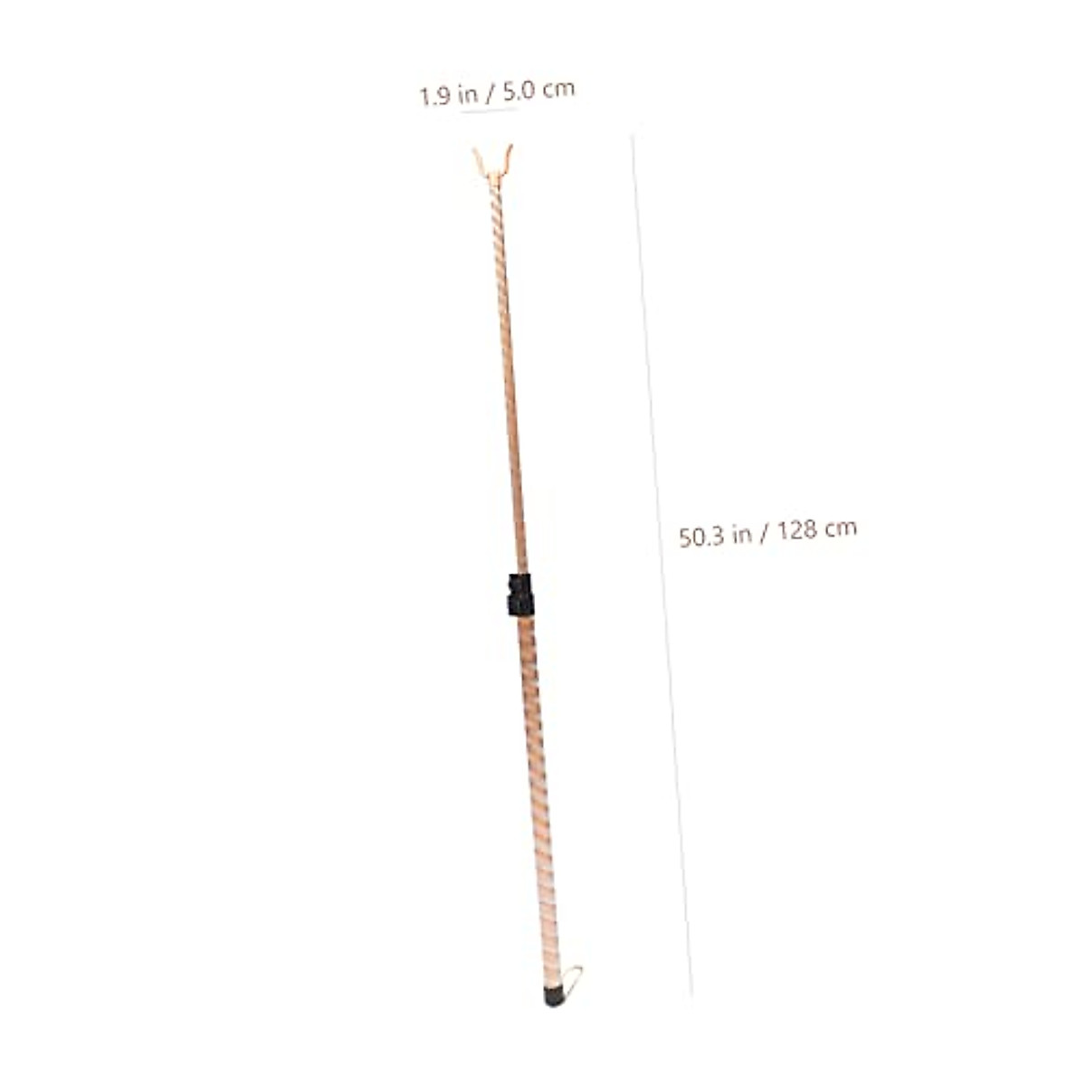 Cabilock 2pcs Telescopic Draw Rod Clothes Reaching Rods Closet Reacher Pole with Hook Outdoor Clotheslines Retractable Clothes Line Outdoor Laundry Line Retractable Clothesline Rods Cane CD