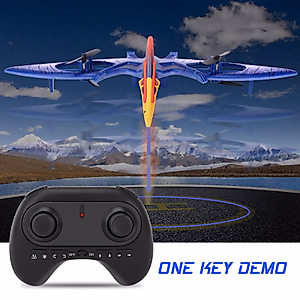 Pterosaur Dinosaur Toys Drone for Kids - Indoor Quadcopter with Altitude Hold, Headless Mode, LED Light One Key Start Speed Adjustment, Toys for 8 9 10 11 12 Year Old Boys