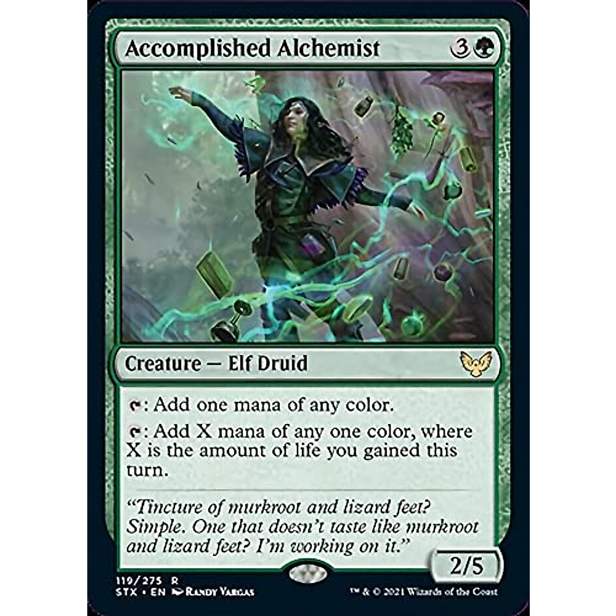 Magic: the Gathering - Accomplished Alchemist (119) - Foil - Strixhaven: School of Mages