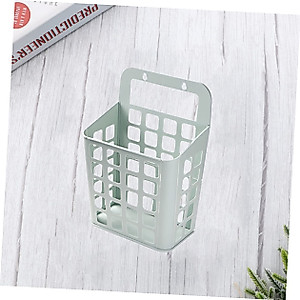 Cabilock Foldable Laundry Hamper, Green, Plastic, Lightweight, Sturdy