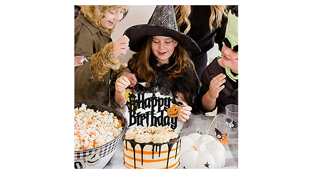 Halloween Cake Topper for Spooky Birthdays
