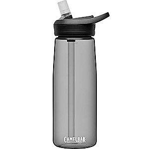 CamelBak eddy+ BPA Free Water Bottle, 25 oz, Charcoal, .75L