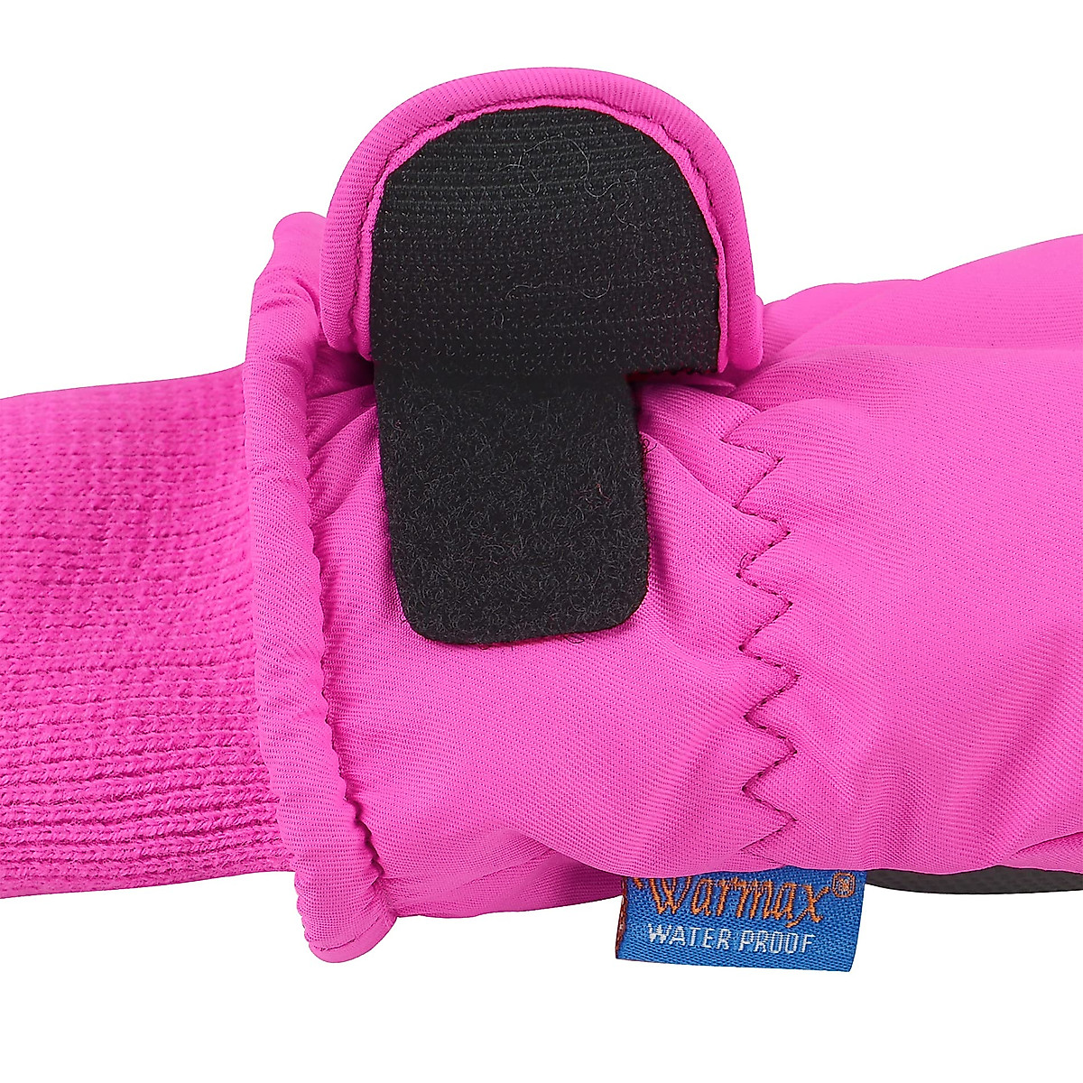 American Trends Toddler Mittens Snow Boys Waterproof Gloves Kids Ski Winter Gloves for Girls Infant Baby Mittens Black 2-4 Years