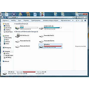 Iomega Zip 250 MB USB External Drive (PC/Mac)