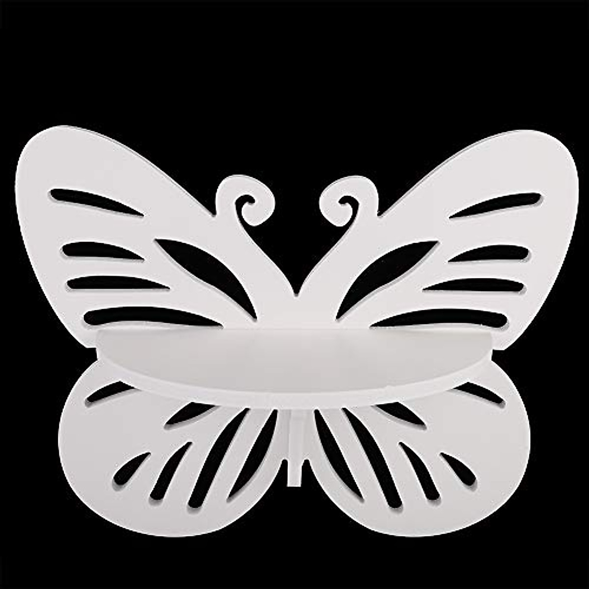 Uxsiya Butterfly Shape Storage Rack Shelf Storage Rack for Study Room Decoration