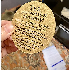 Creative Energy Candle - 2-in-1 Soy Lotion Candle (Citrus Basil & Wild Mint)