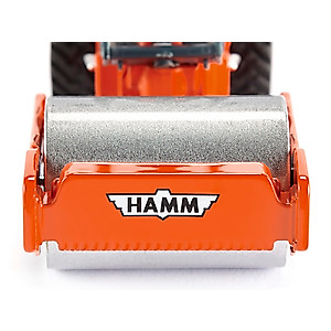Hamm 3625 Compactor Orange 1/50 Diecast Model by Siku 3530