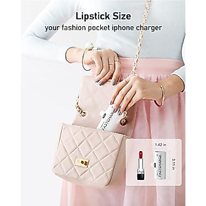 VEEKTOMX Small Portable Charger for iPhone, Fast Charging Power Bank Mini 5000mAh Battery Pack Compatible with iPhone 14/14 plus/14 Pro Max/13/13Pro Max/12/12Mini/11/XR/XS/X/8/,Travel Essentials