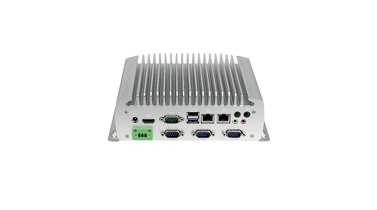 HUNSN Fanless Industrial Computer, IPC, Mini PC, Intel Celeron J1900, Windows 11/ Linux Ubuntu ...