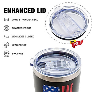 Gifts for Husbands, Wedding Anniversary, Best Husband Gifts Ever, Cool Birthday Ideas for Husbands, Gift for Him Valentines Day, Top Christmas Gifts for Husband from Wife - 20oz Trump Husband Tumbler