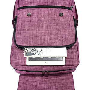 HFSX Vintage Backpack Anti Theft Laptop Backpack Men Women Business Travel Computer Backpack College Bookbag Stylish Water Resistant Vintage Backpack with USB Port Fits 15.6 Inch Laptop