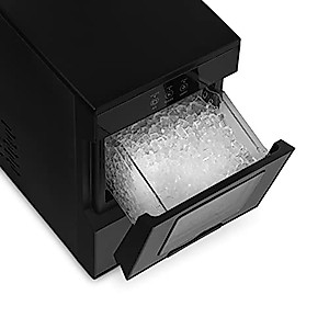 Newair 44lb. Nugget Countertop Ice Maker with Self-Cleaning Function, Refillable Water Tank, Perfect for Kitchens, Offices, Home Coffee Bars, and More