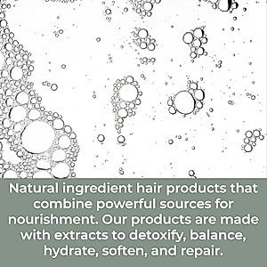 Pierre'S Apothecary Moisturizing Argan and Almond Oil Shampoo Hydrating and Conditioning Damaged Hair - 33.8 fl oz