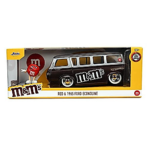 Jada Toys M&M's 1:24 1965 Ford Econoline Die-cast Car with Red Figure