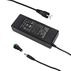 IEIK 12V 8A 96W Power Supply Adapter AC to DC Converter Charger AC 110V ~ 240V to DC 12V 8Amp Transformer for Water Pump, CCTV, Computer Project
