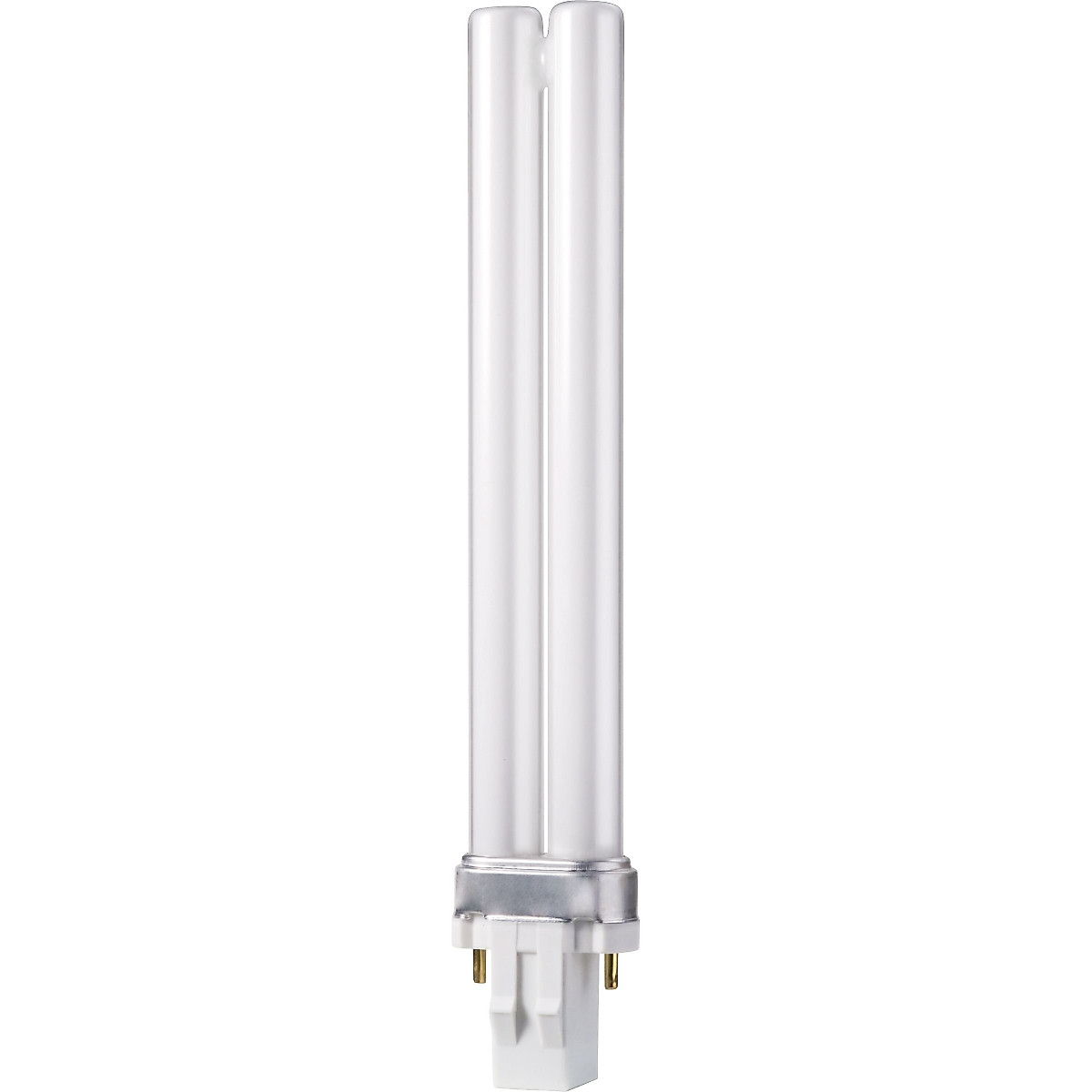 PHILIPS LED 230102 Energy Saver PL-S 13-Watt Compact Fluorescent Light Bulb, Soft White, GX23 2-Pin Base