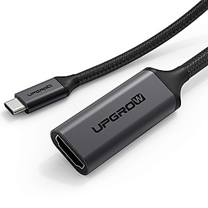 Upgrow USB C to HDMI Adapter 4K@30Hz Cable Type C to HDMI Adapter [Thunderbolt 3 Compatible],for MacBook Pro, Air, iPad Pro, Pixelbook, XPS, Galaxy, and More