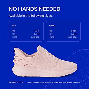 Kizik Athens, Slip-On Sneakers, Casual Shoes, Comfortable and Stylish Womens or Mens Shoes for Work, Walking, The Office, Womens and Mens Slip on Sneakers Athens Pink Lemonade M6.5 / W8