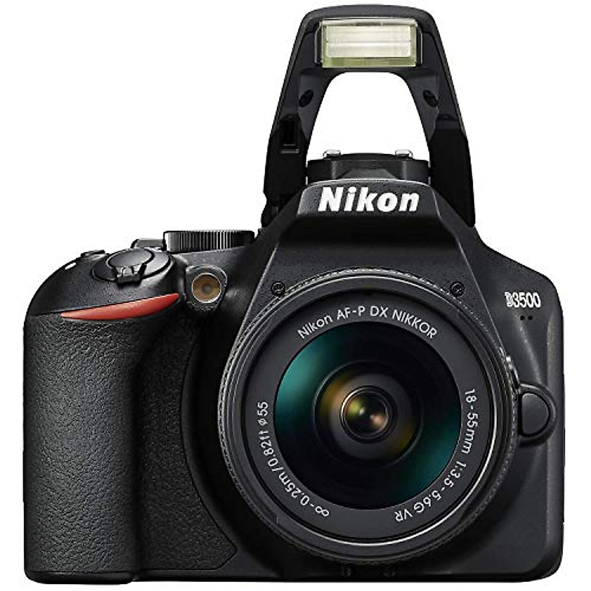 Nikon D3500 24.2MP DSLR Camera with AF-P DX NIKKOR 18-55mm f/3.5-5.6G VR Lens (1590B) – (Renewed)