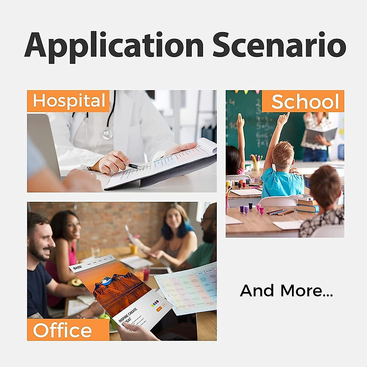 OA100 Remanufactured Ink Cartridges Replacement for HP 901XL 901 XL for OfficeJet J4680 J4580 J4680c J4550 J4524 J4540 J4500 J4660 J4640 4500 G510n G510g (Black Tri-Color, 2-Pack)