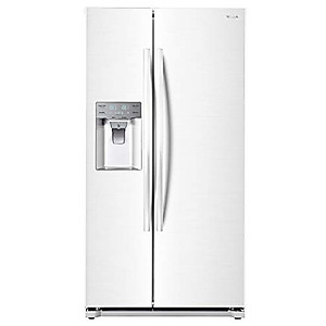 Winia WFRSY22D2W Side Mounted Refrigerator, 20 Cu.Ft, White