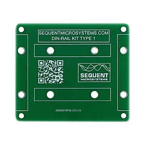 DIN-Rail Kit Type 1 Parallel Mount for Raspberry Pi SM-A-004